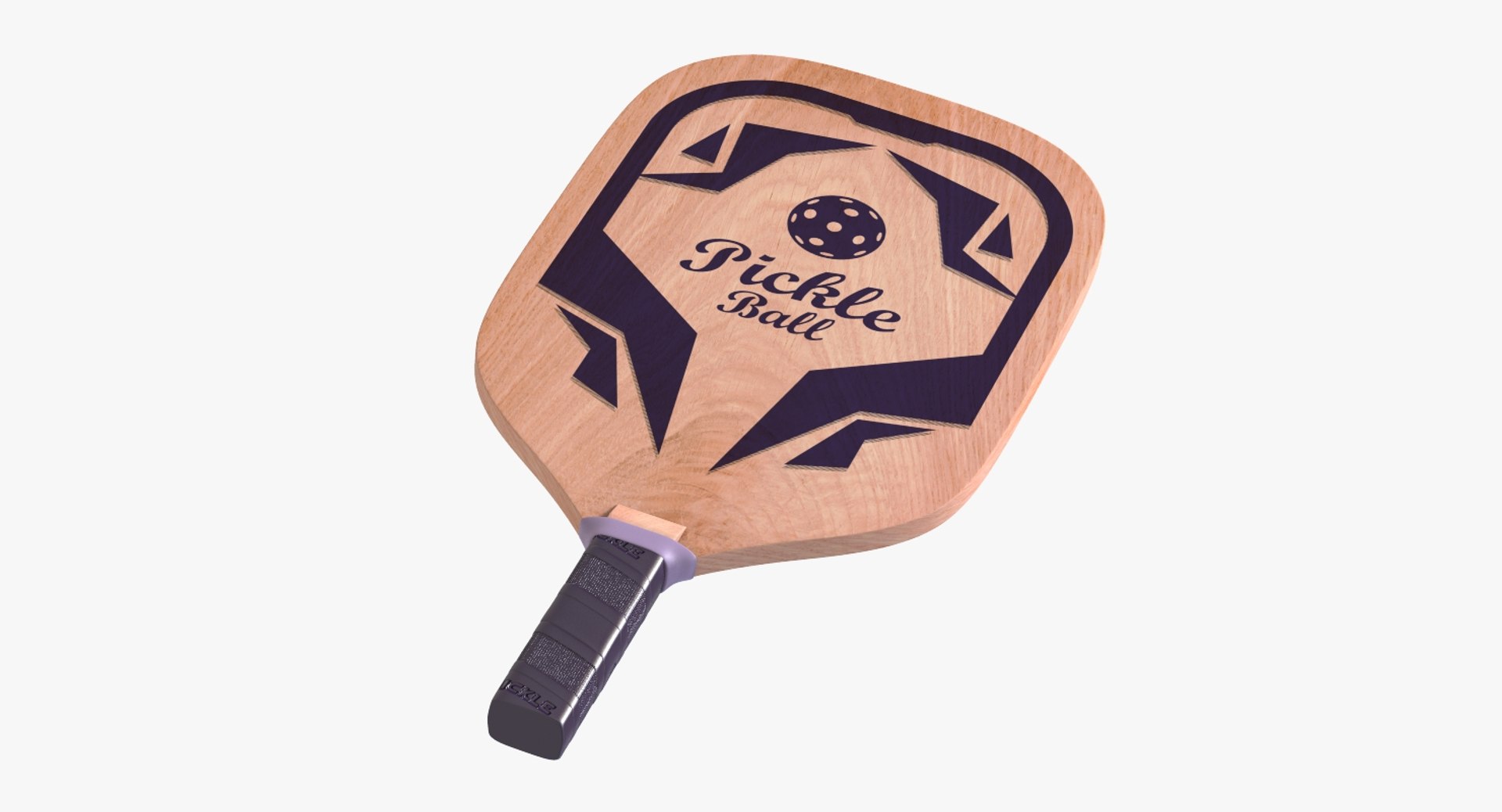 3D Pickleball Paddle Racket Model - TurboSquid 1314398