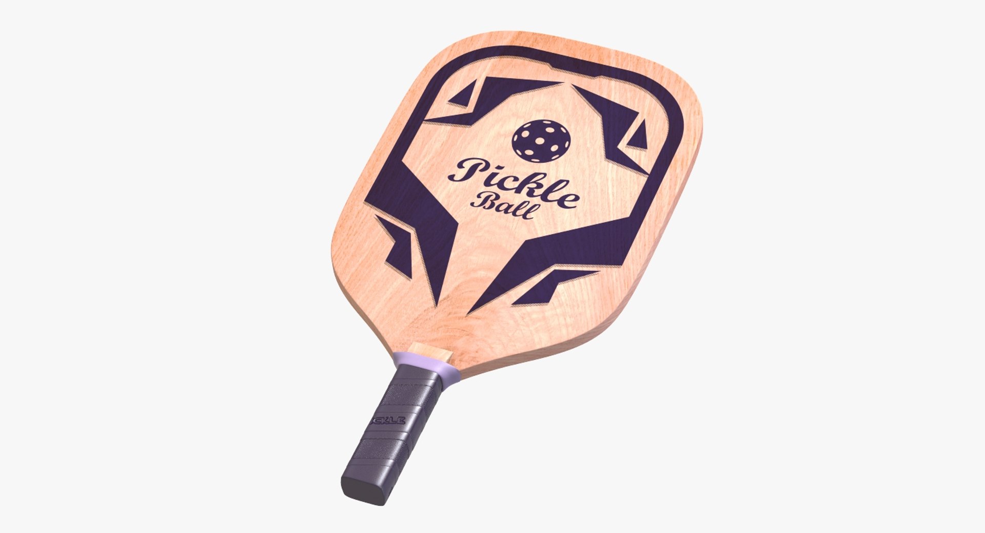 3D Pickleball Paddle Racket Model - TurboSquid 1314398