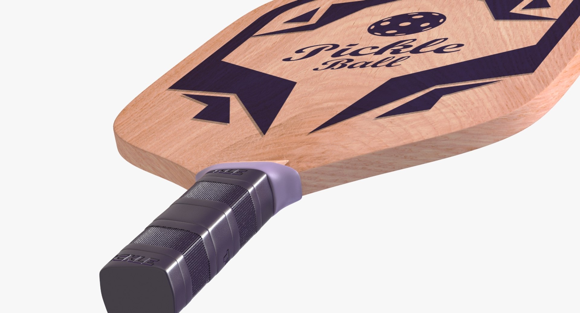 3D Pickleball Paddle Racket Model - TurboSquid 1314398