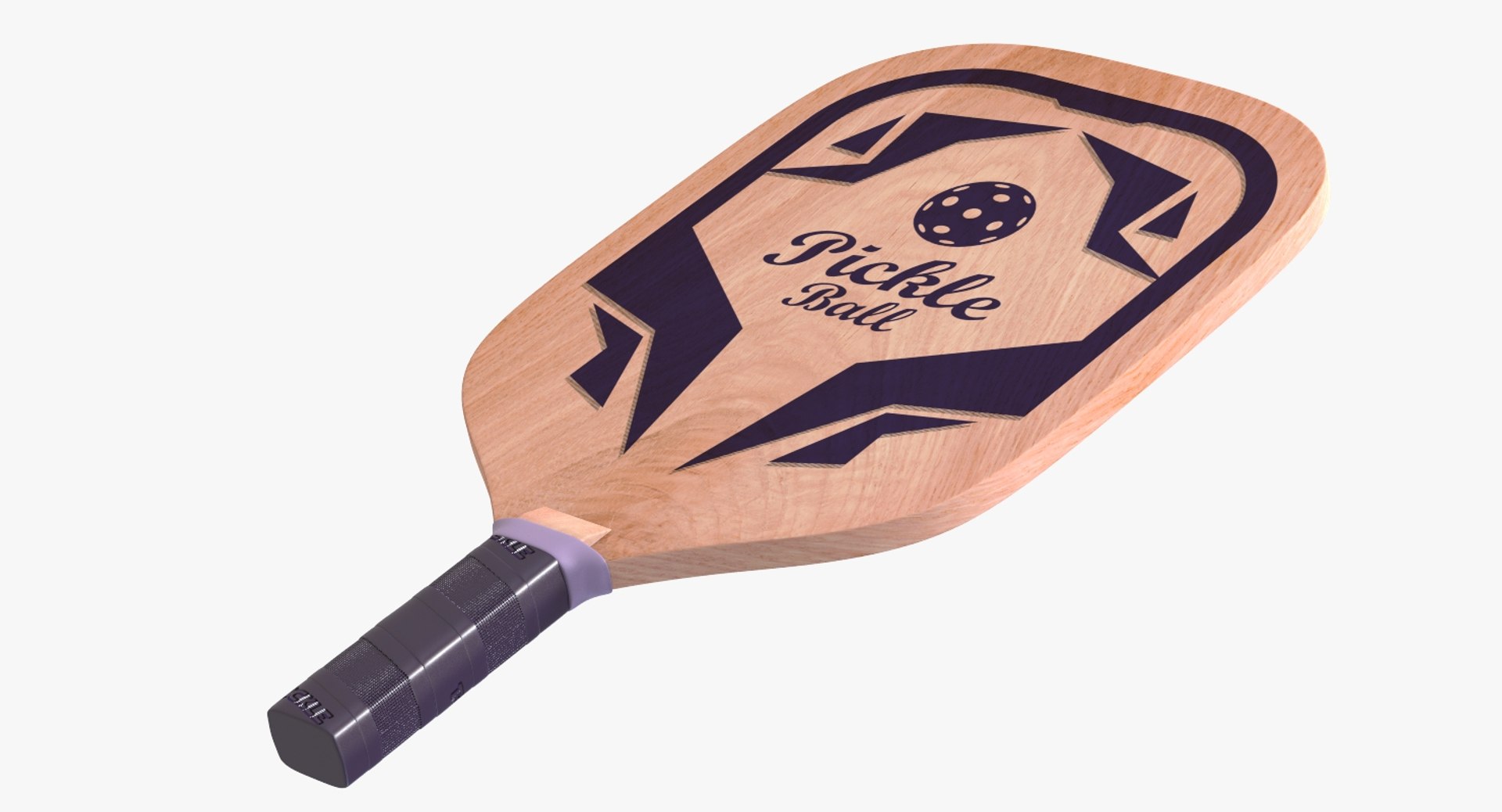 3D Pickleball Paddle Racket Model - TurboSquid 1314398
