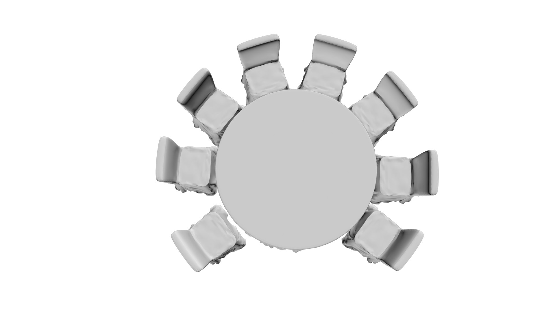 Roundtable 3D Model - TurboSquid 1859655