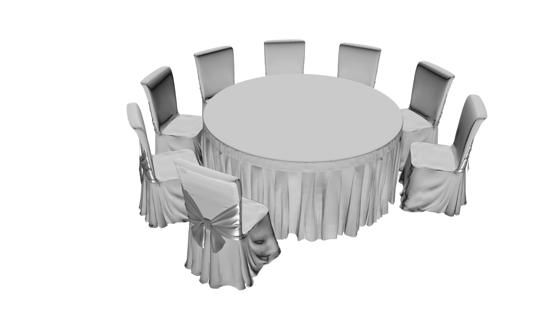 Roundtable 3D Model - TurboSquid 1859655