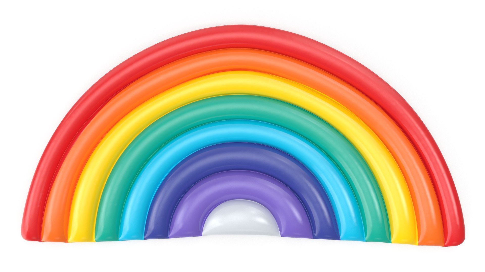 3D Model Rainbow Pool Float - TurboSquid 1753389