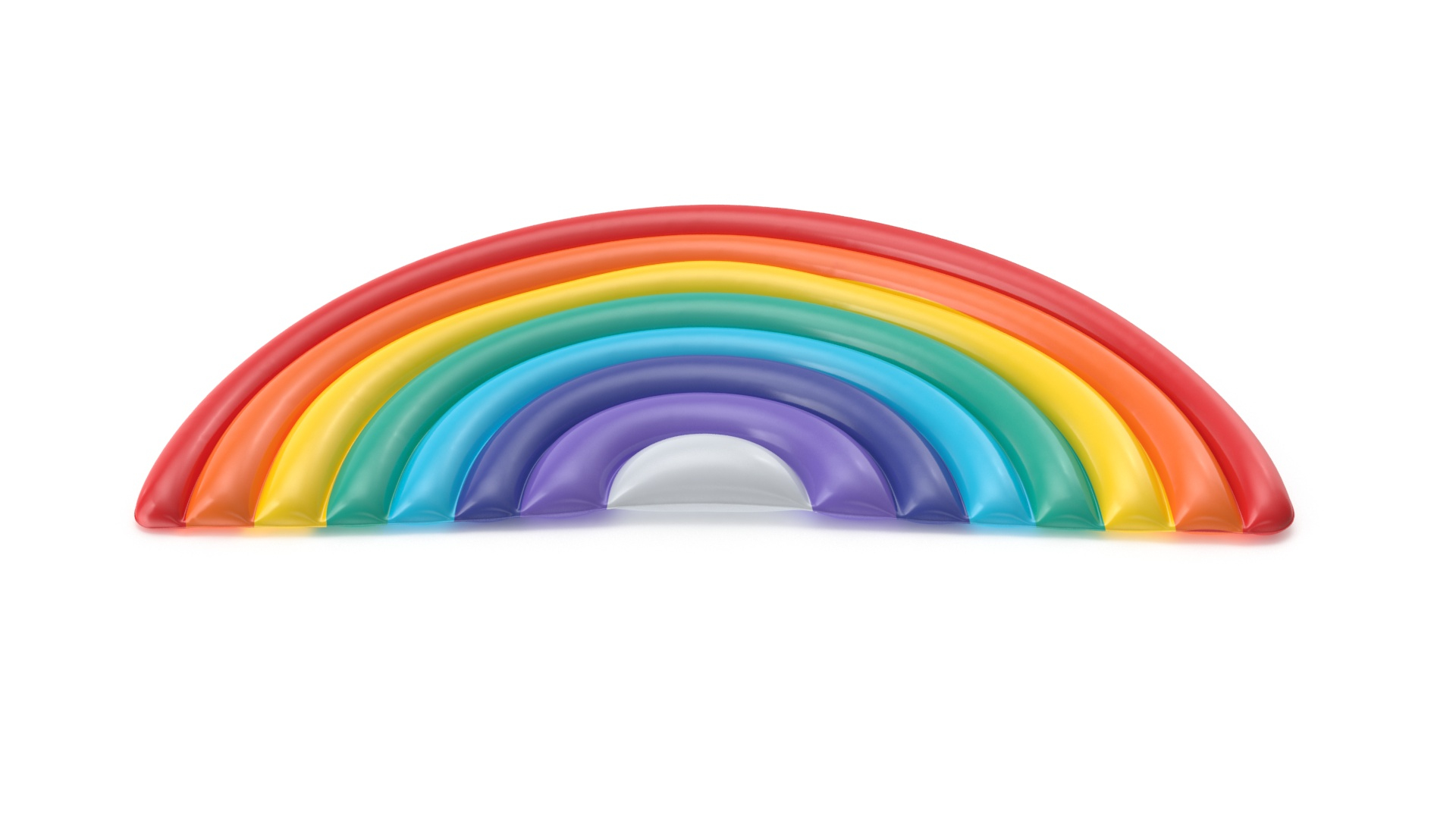 3D Model Rainbow Pool Float - TurboSquid 1753389