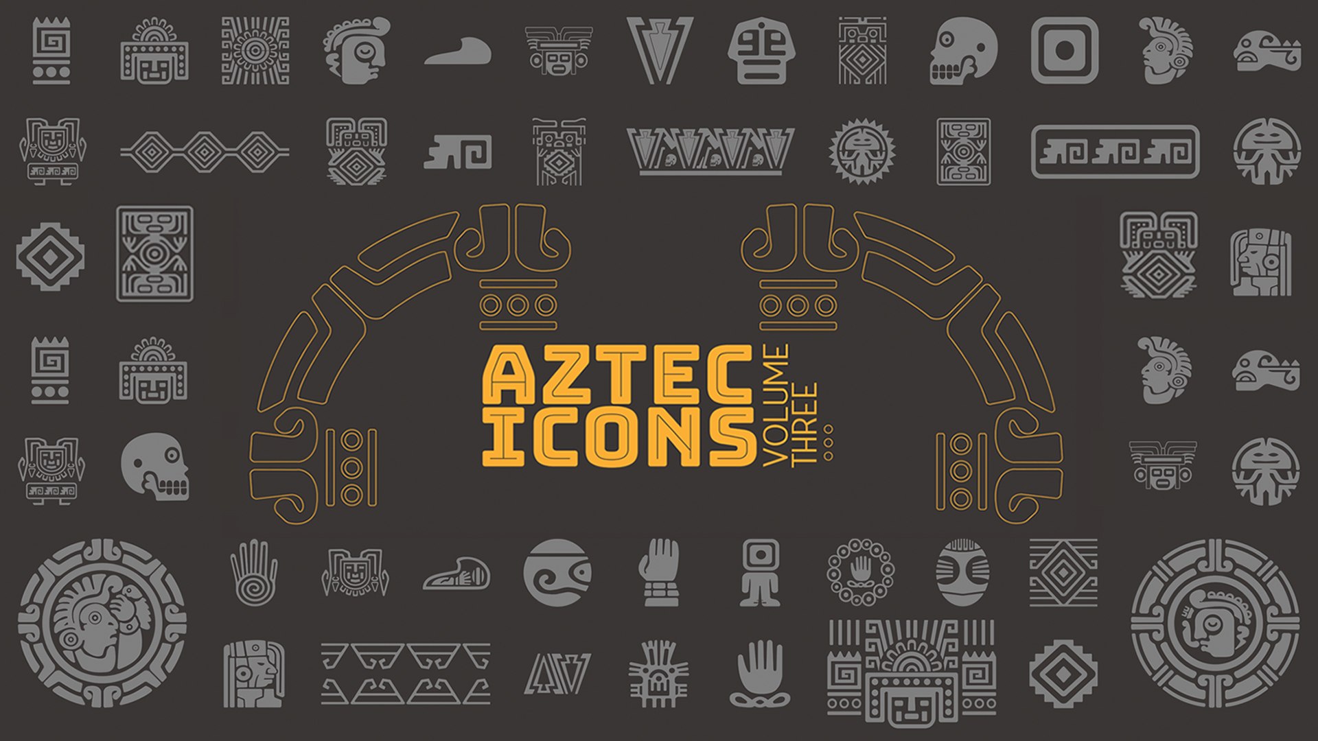 Shapes Adobe Illustrator vector icons aztec