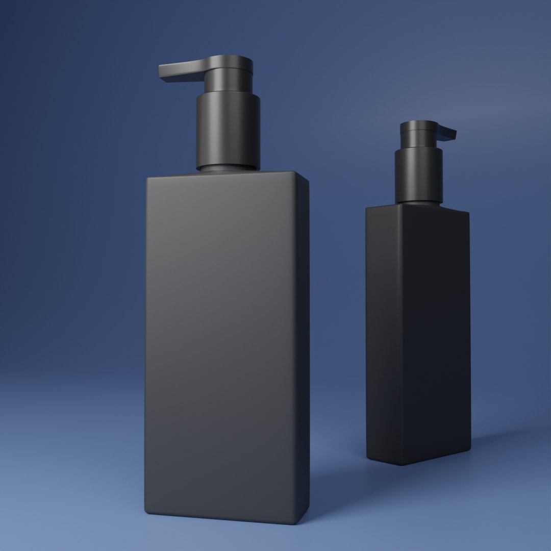 3D Model Sampo Bottle - TurboSquid 2206741