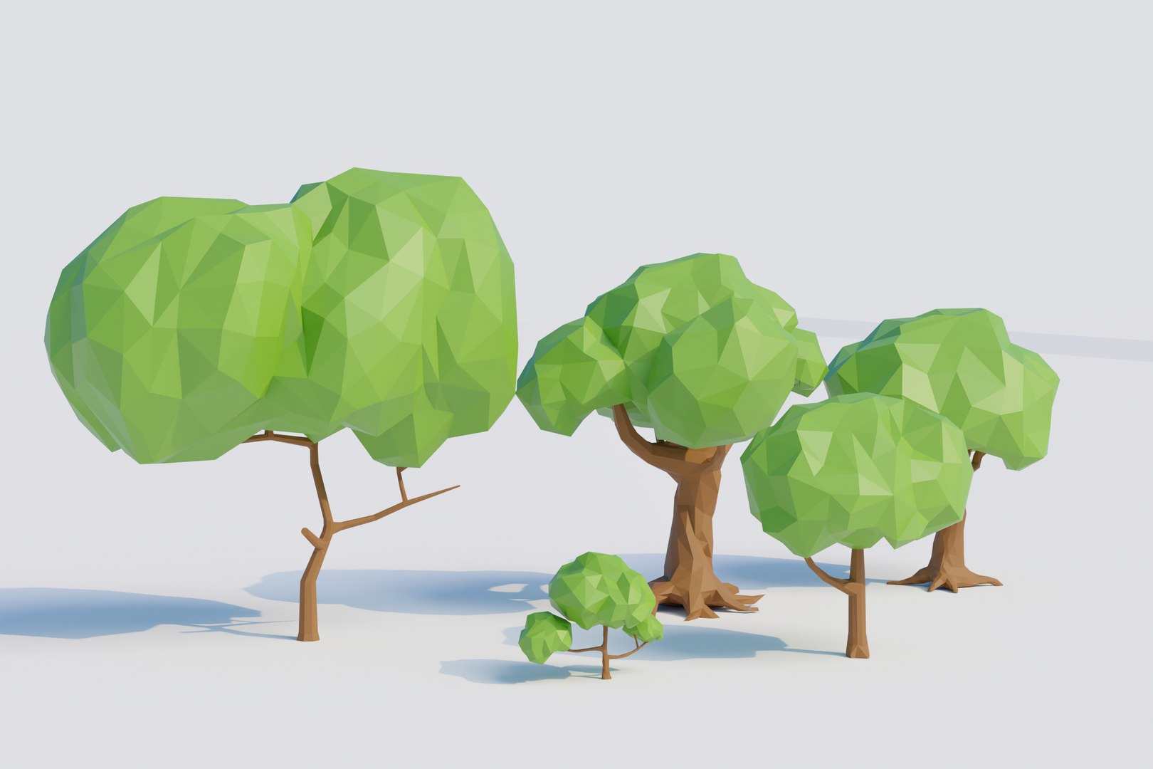 3D Model Low-Poly Forest Nature Assets - TurboSquid 2315450