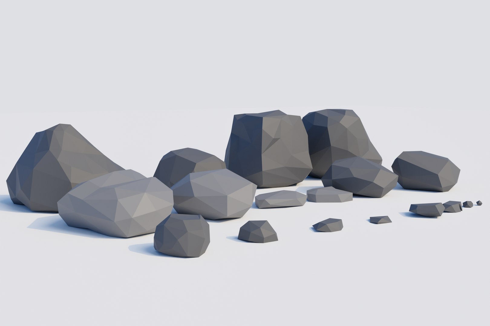 3D Model Low-Poly Forest Nature Assets - TurboSquid 2315450