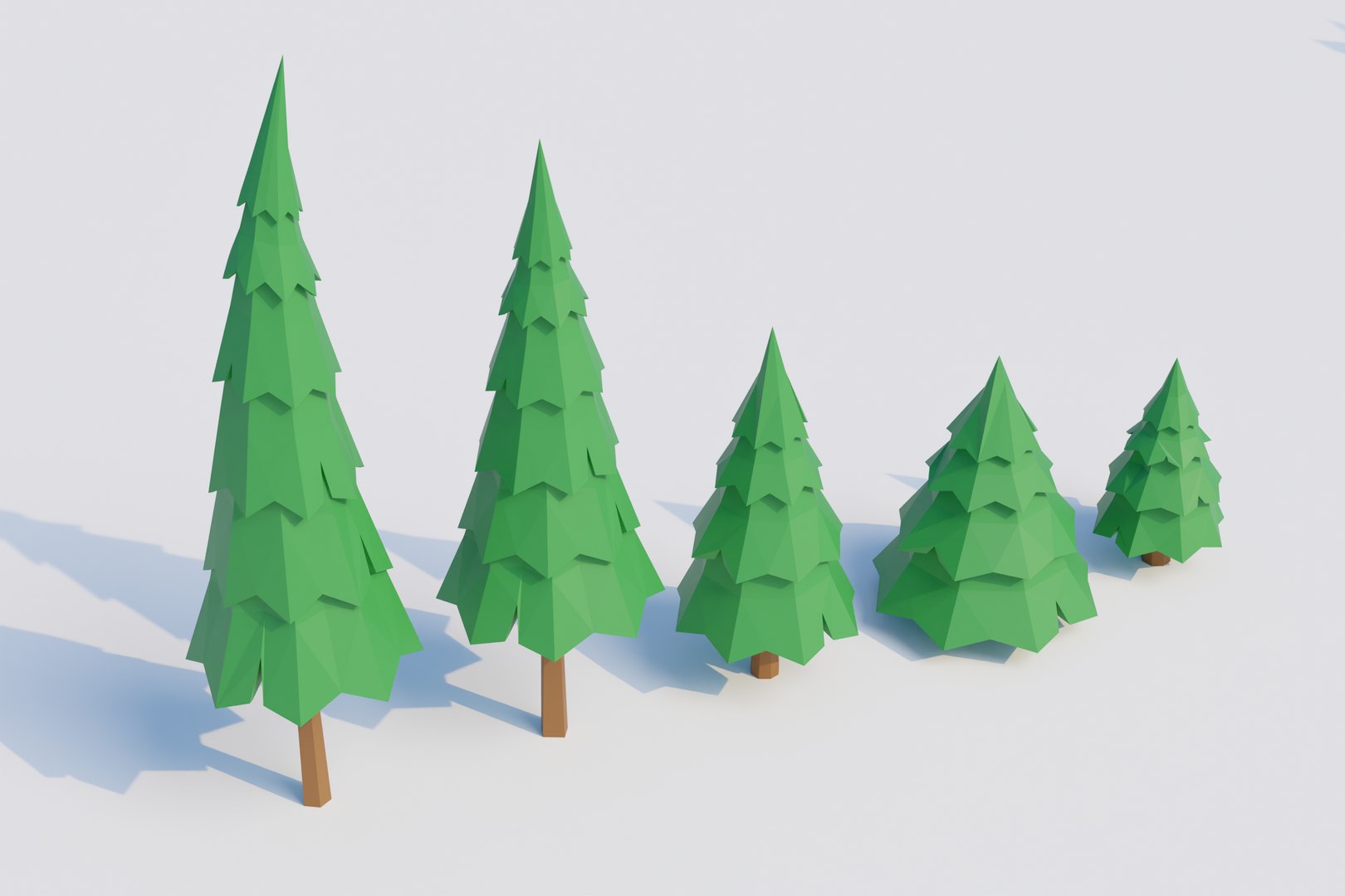 3D Model Low-Poly Forest Nature Assets - TurboSquid 2315450