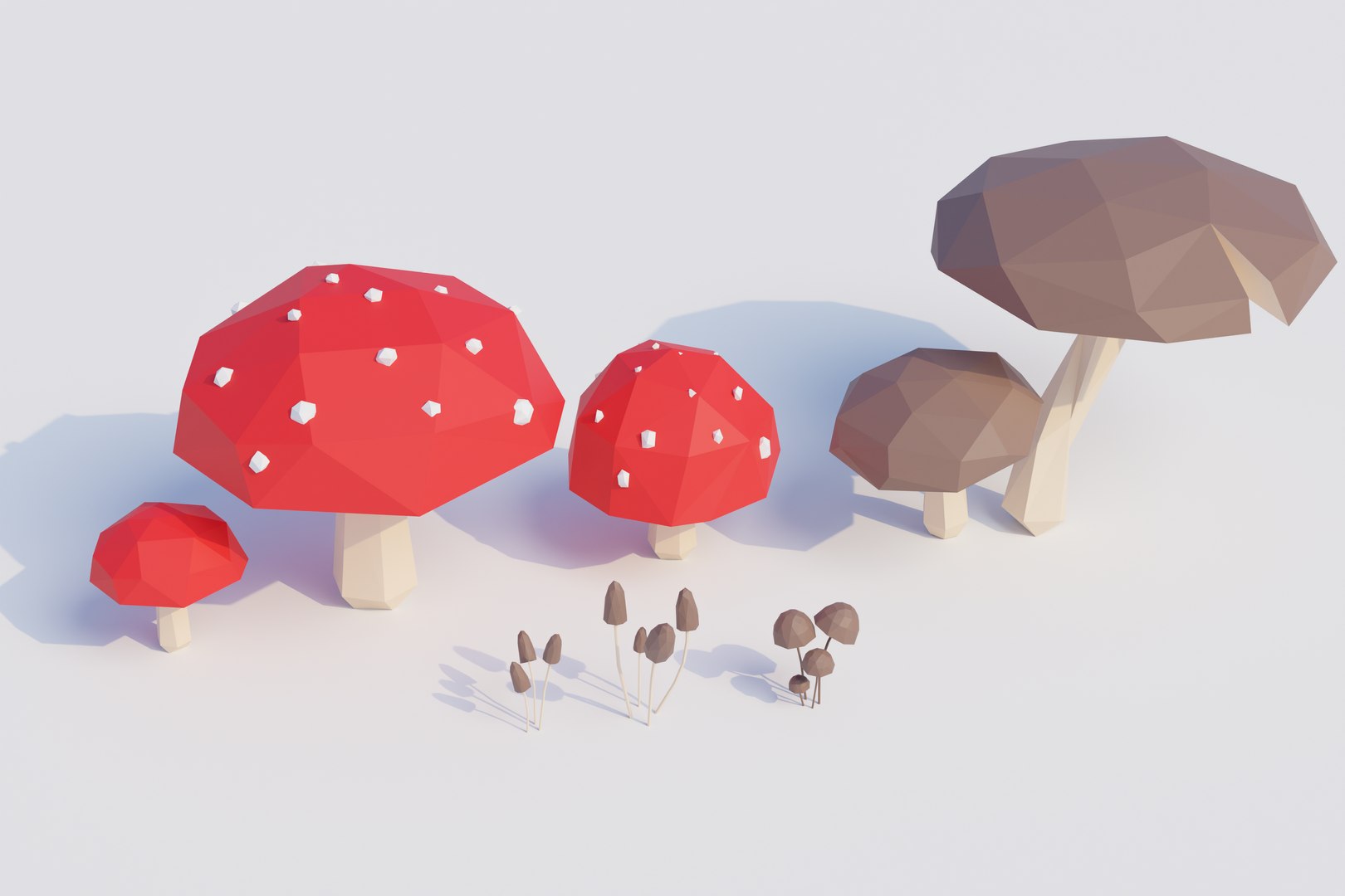 3D Model Low-Poly Forest Nature Assets - TurboSquid 2315450