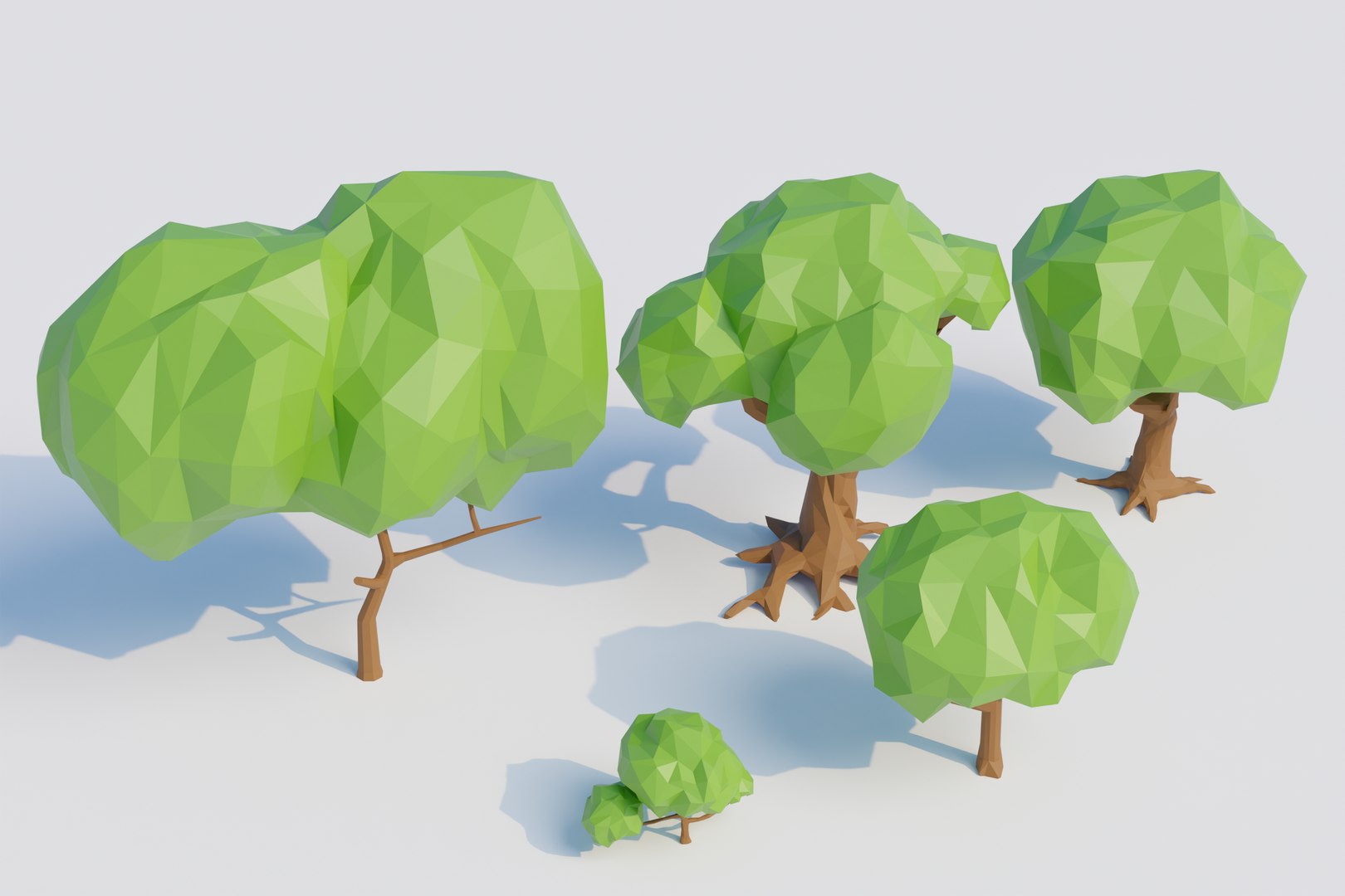 3D Model Low-Poly Forest Nature Assets - TurboSquid 2315450