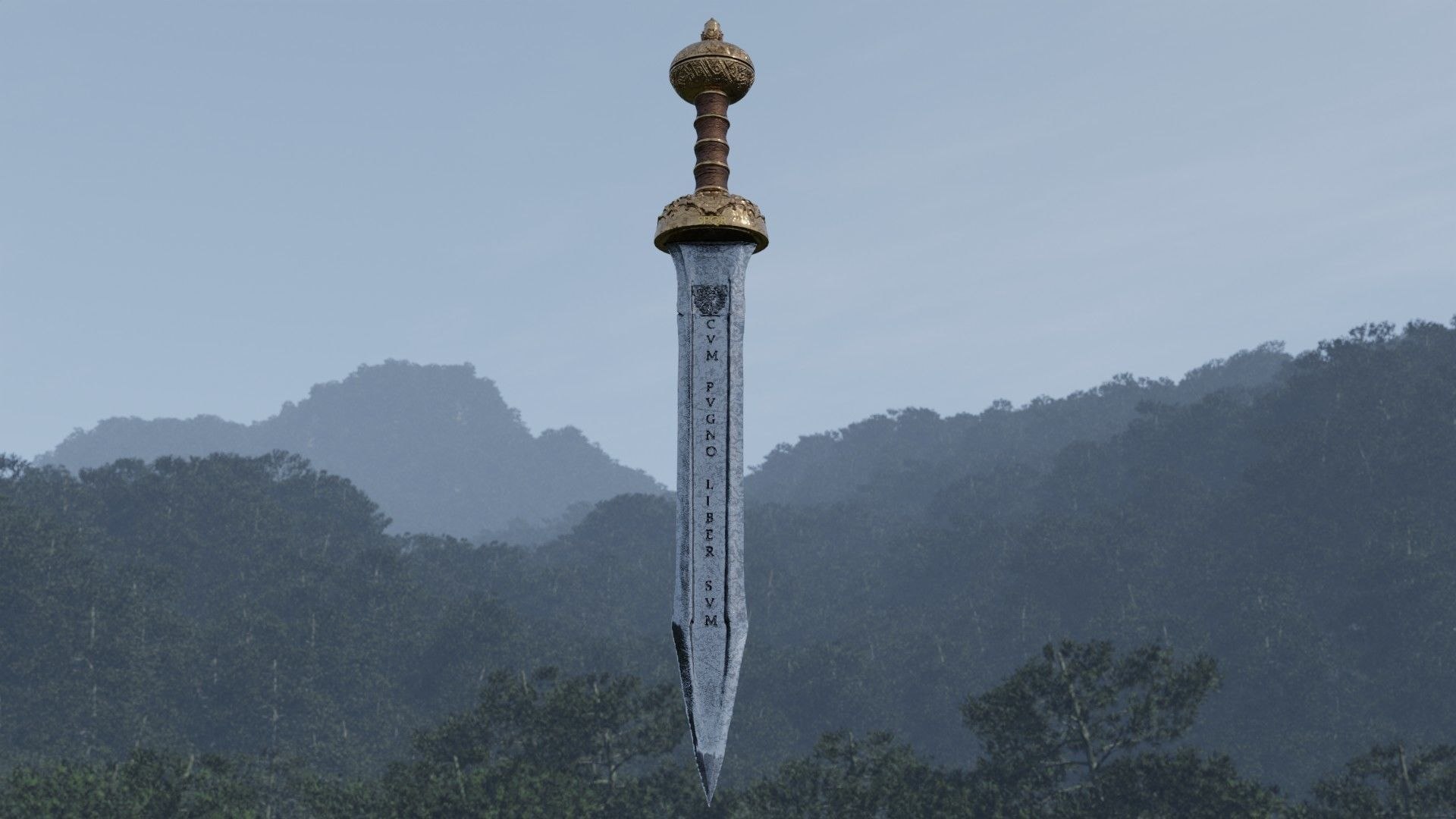 Gladius 3D Model - TurboSquid 1815358