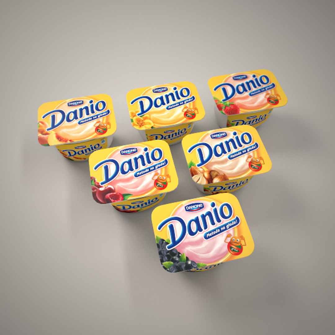 3ds Max Danio Danone