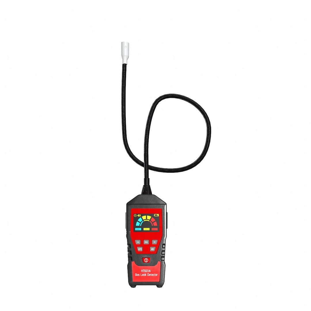 Gas Detector Low Poly 3D Model - TurboSquid 2260551
