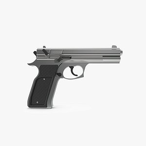 Semi-Automatic Pistol STL Models for Download | TurboSquid