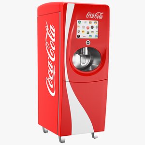 Japanese Coca Cola Vending Machine Pack 3D model - TurboSquid 2161433