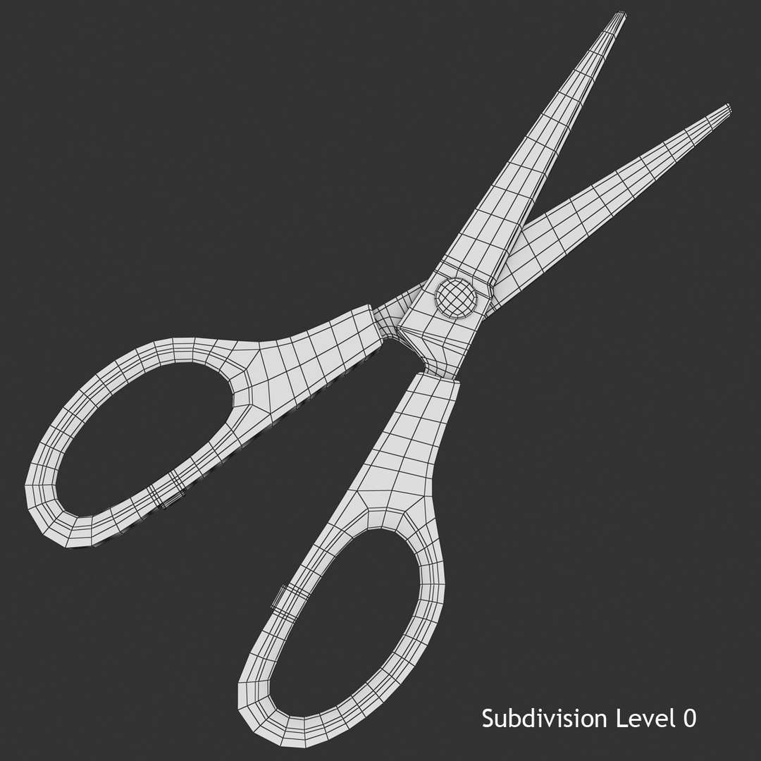 3d Scissors Subdivided