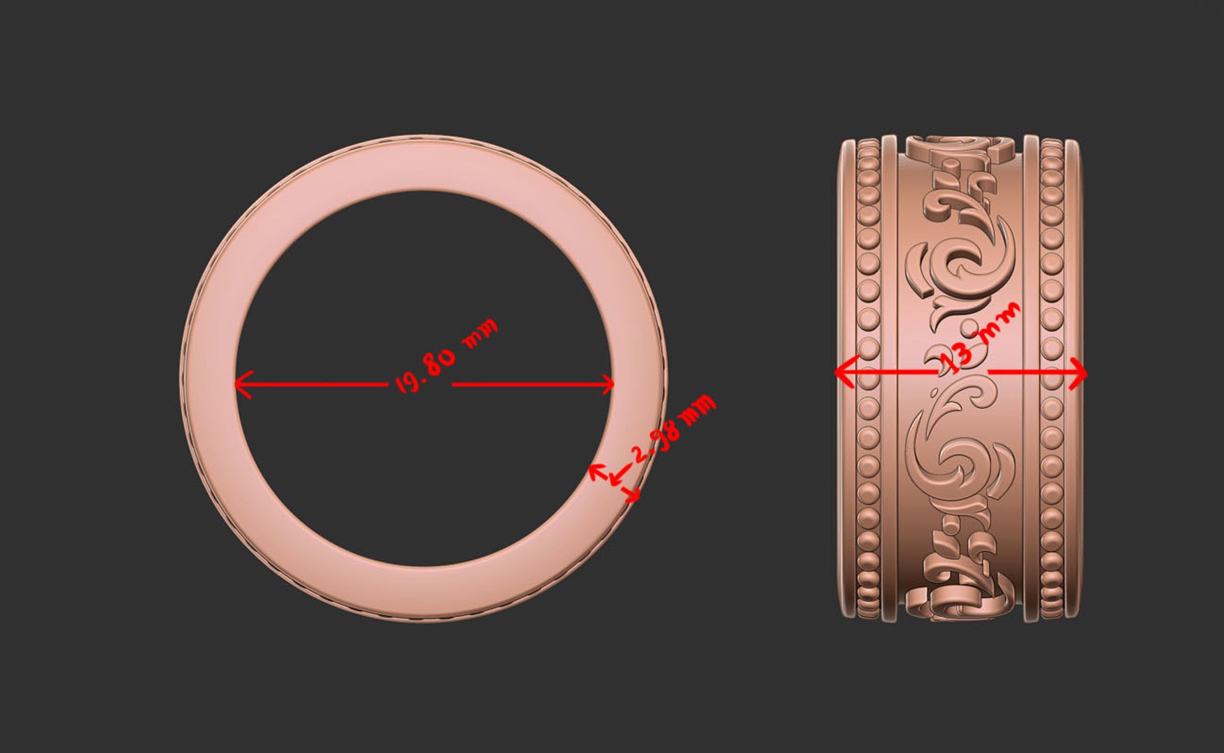 3D Ring 3d Print Model - TurboSquid 2205586