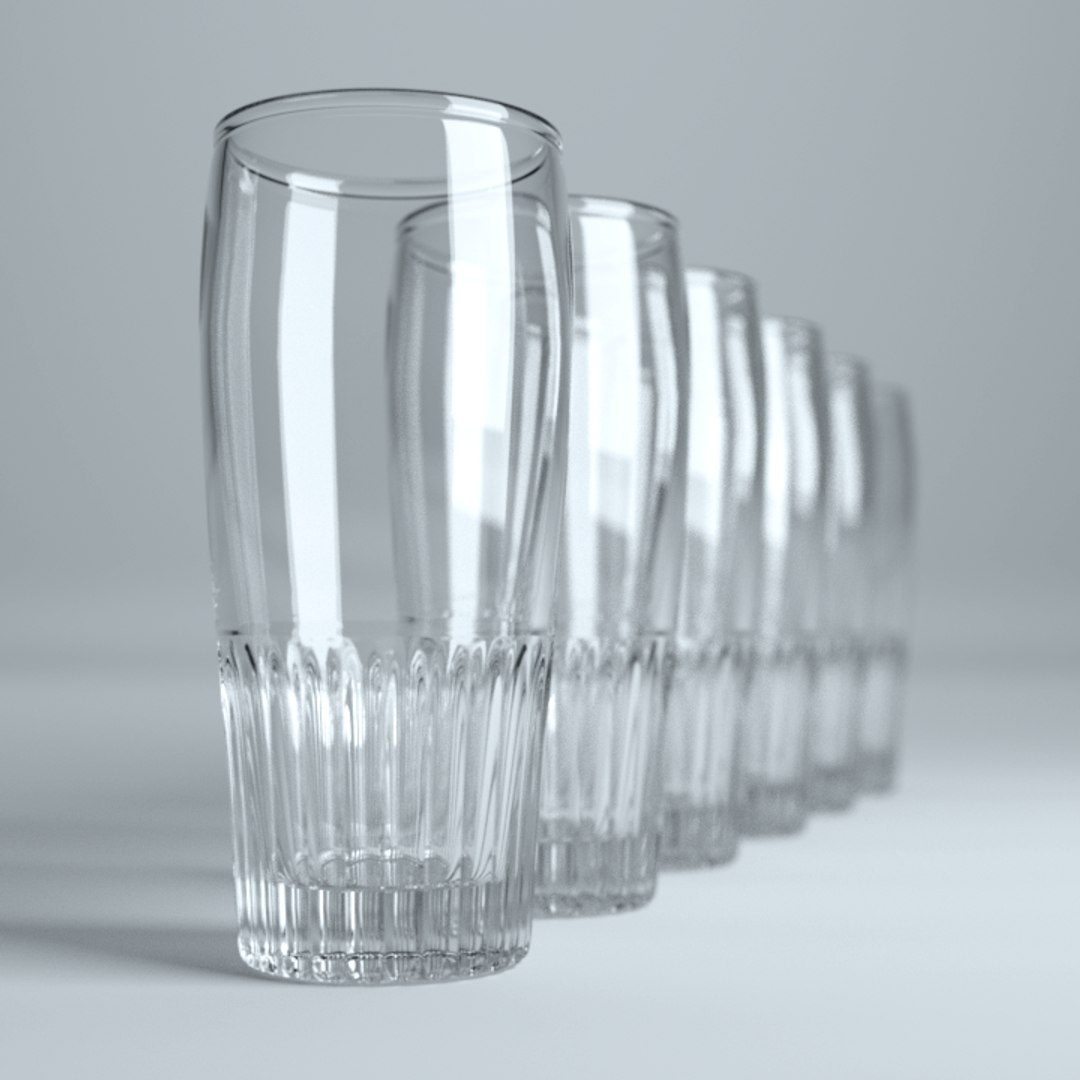 Clear glass 3D model - TurboSquid 1499773