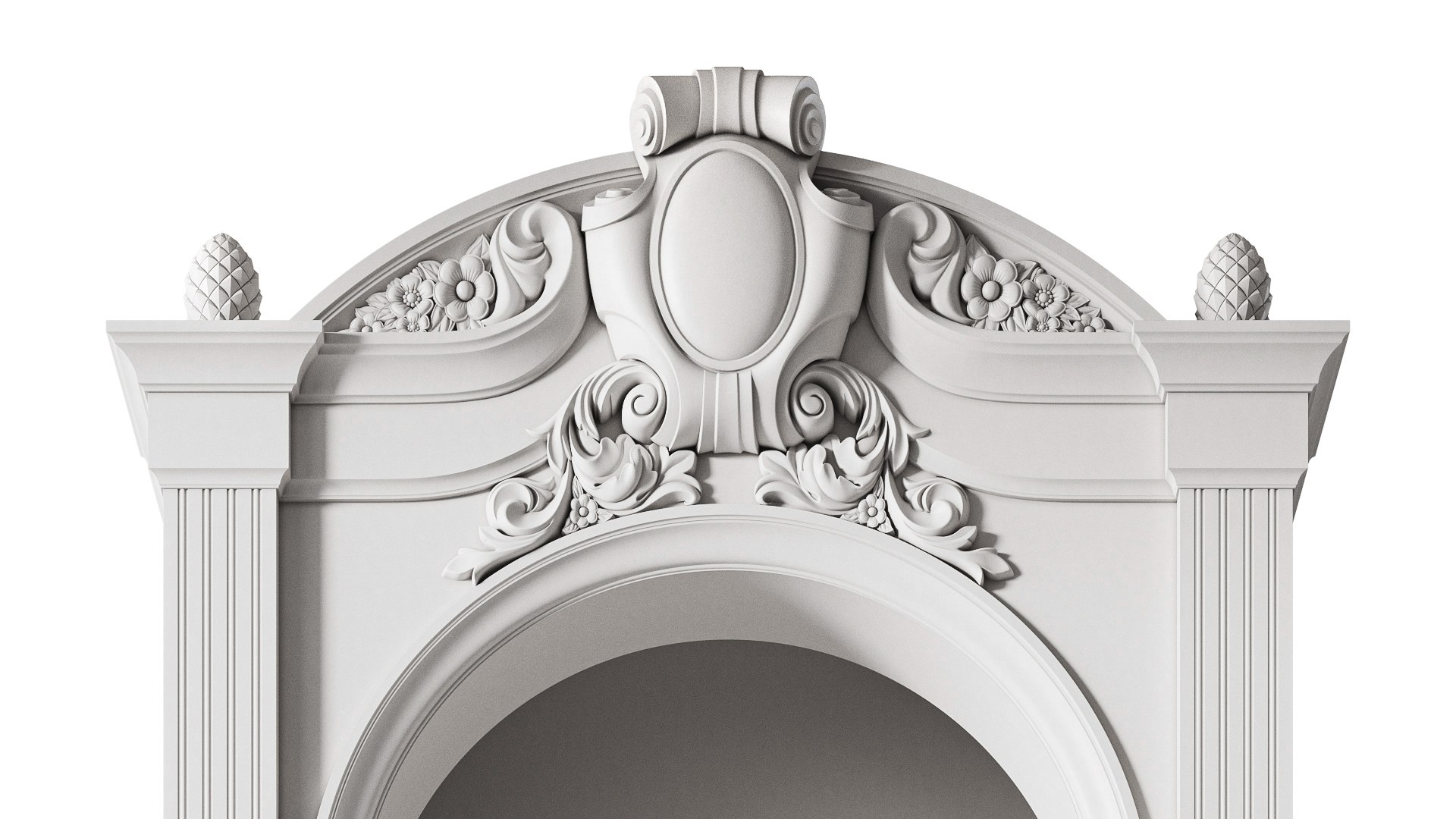 Classic Arch 2 3D Model - TurboSquid 2186497