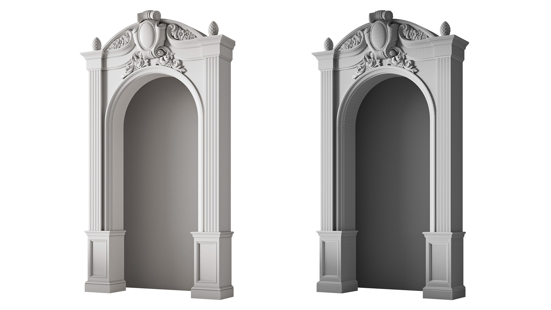 Classic Arch 2 3D Model - TurboSquid 2186497