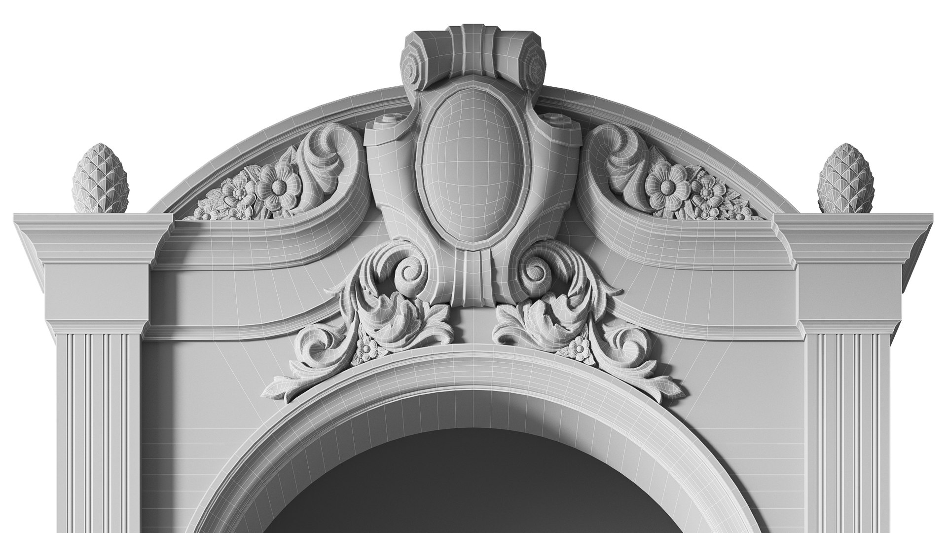 Classic Arch 2 3D Model - TurboSquid 2186497