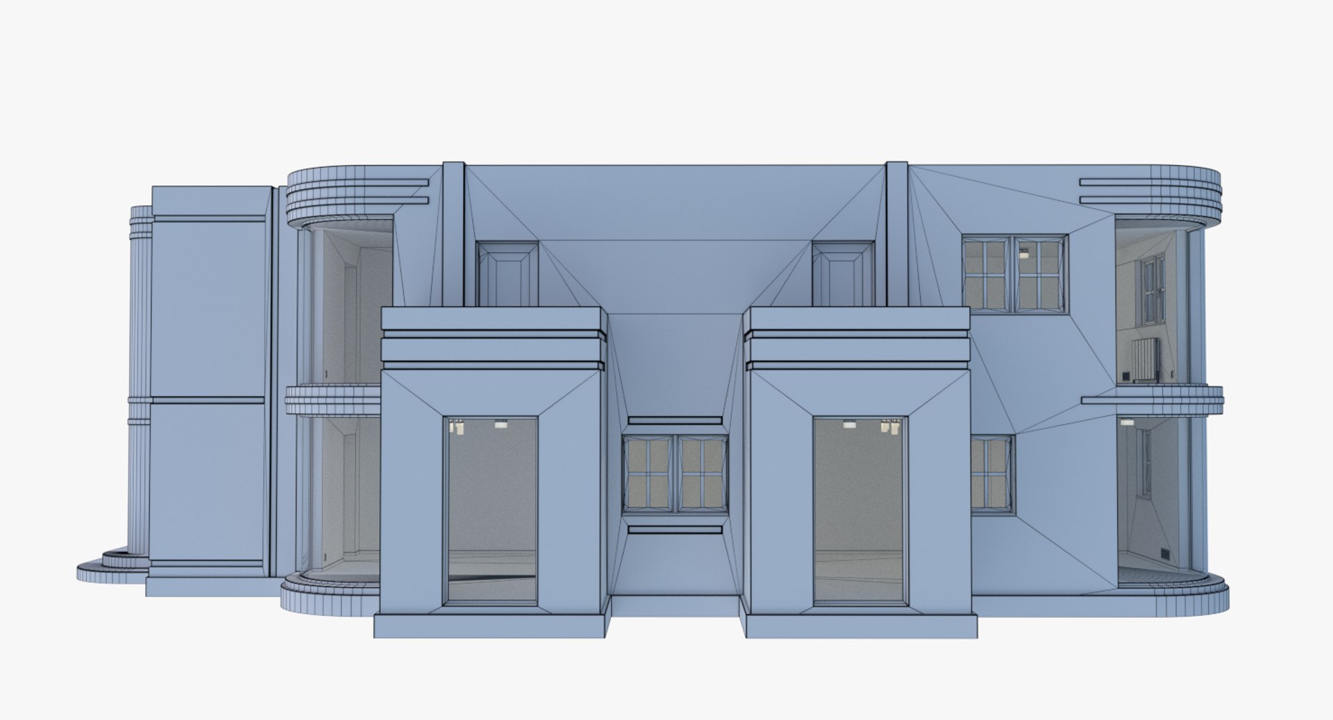 3D streamline moderne home interior model | 1147157 | TurboSquid