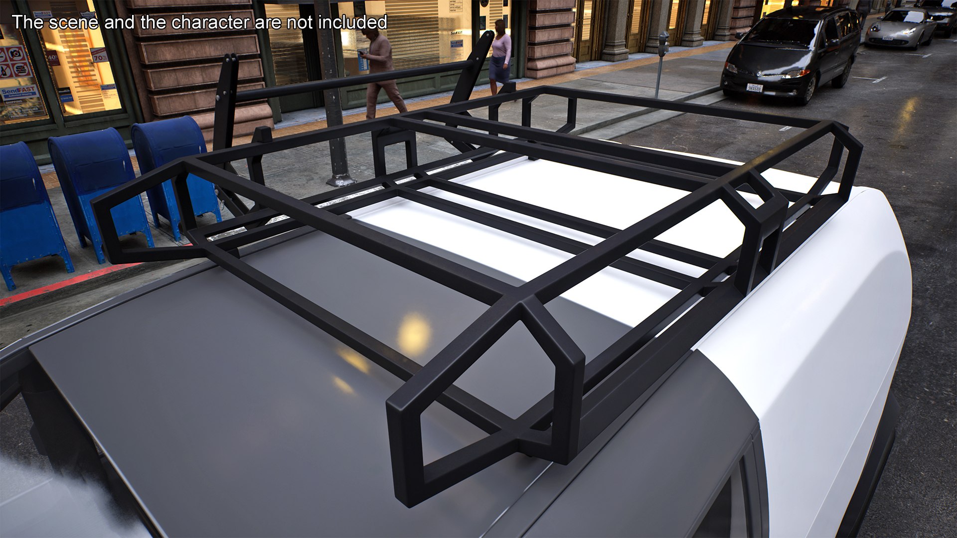 3D Model Electric Van Rack - TurboSquid 2135055