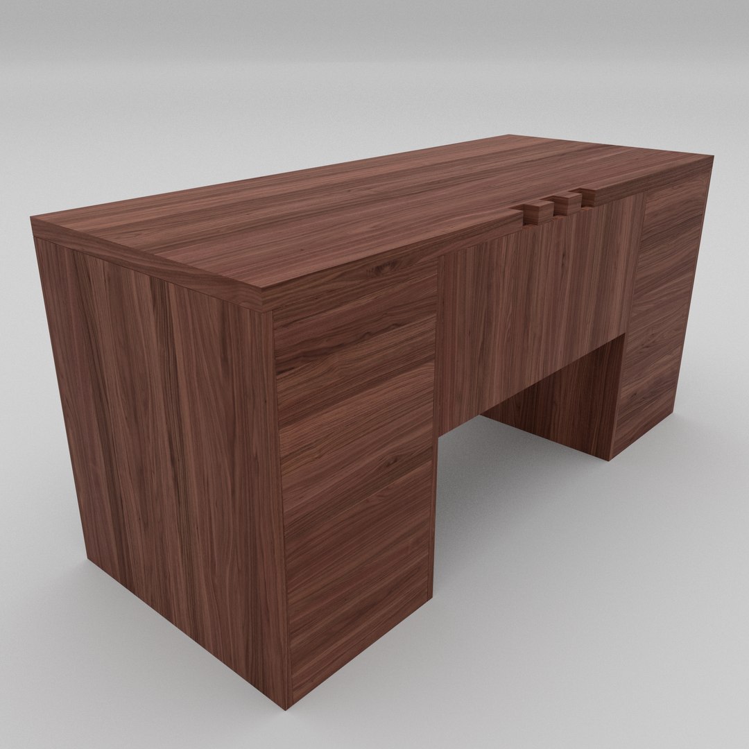 Office Table 3D Model - TurboSquid 1215223