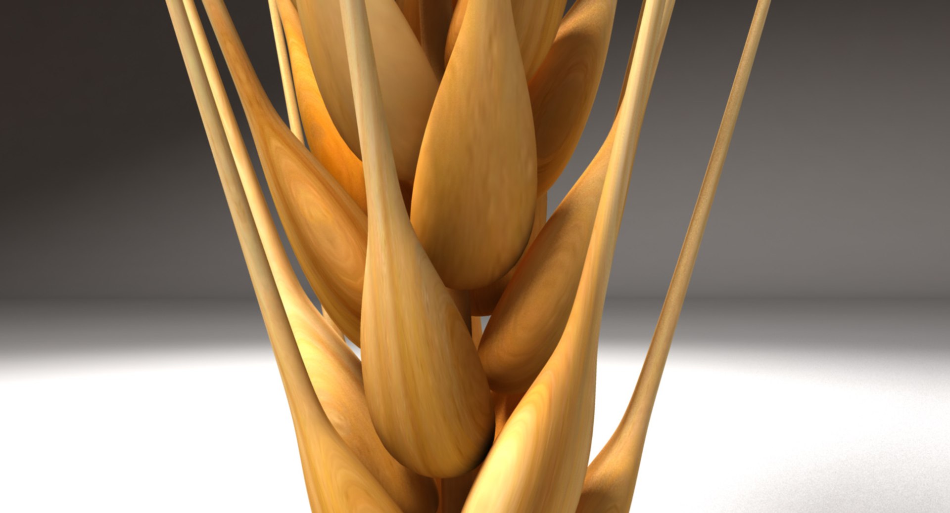wheat cnc printing 3d c4d