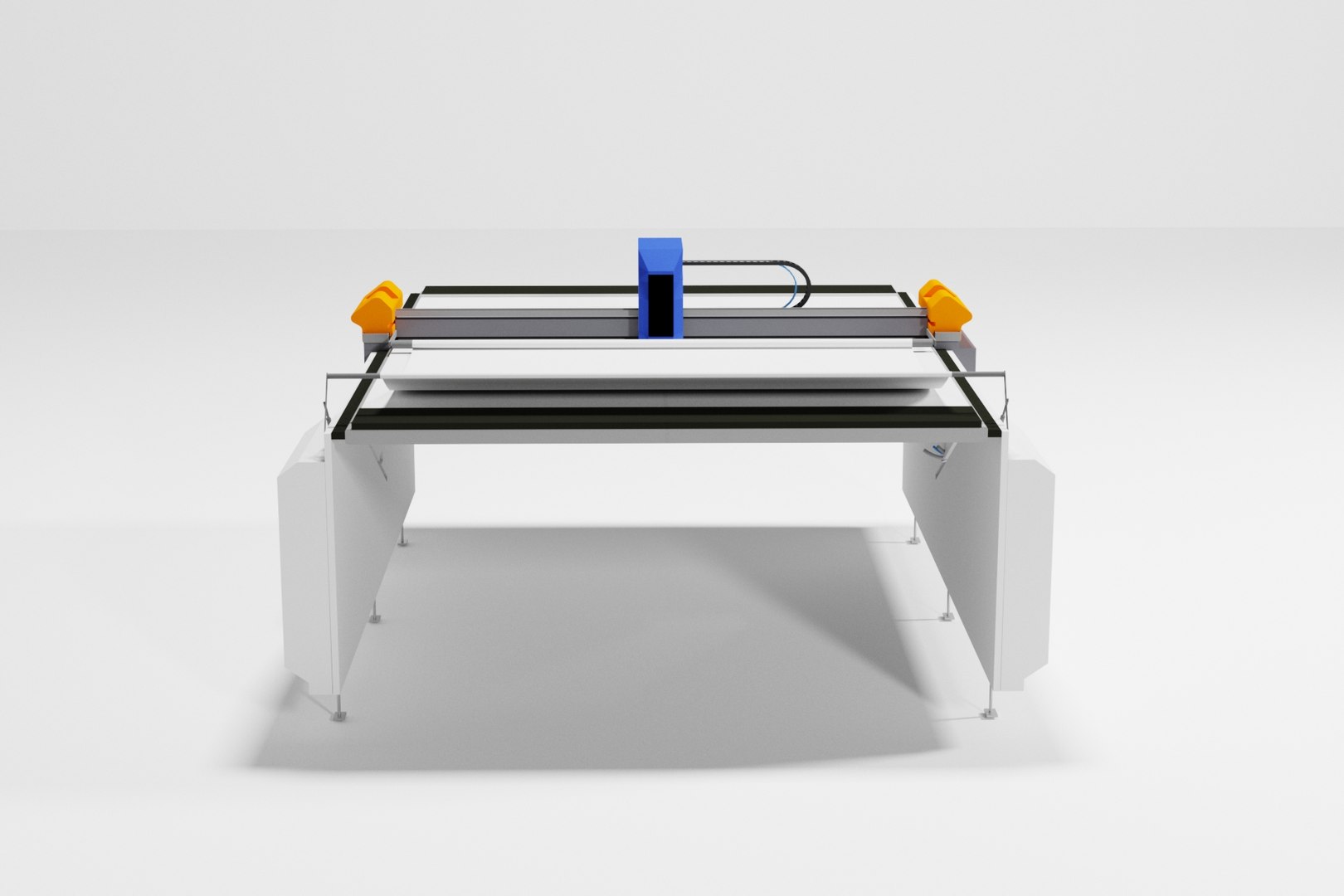 3D Model Laser Cutter - TurboSquid 2002786