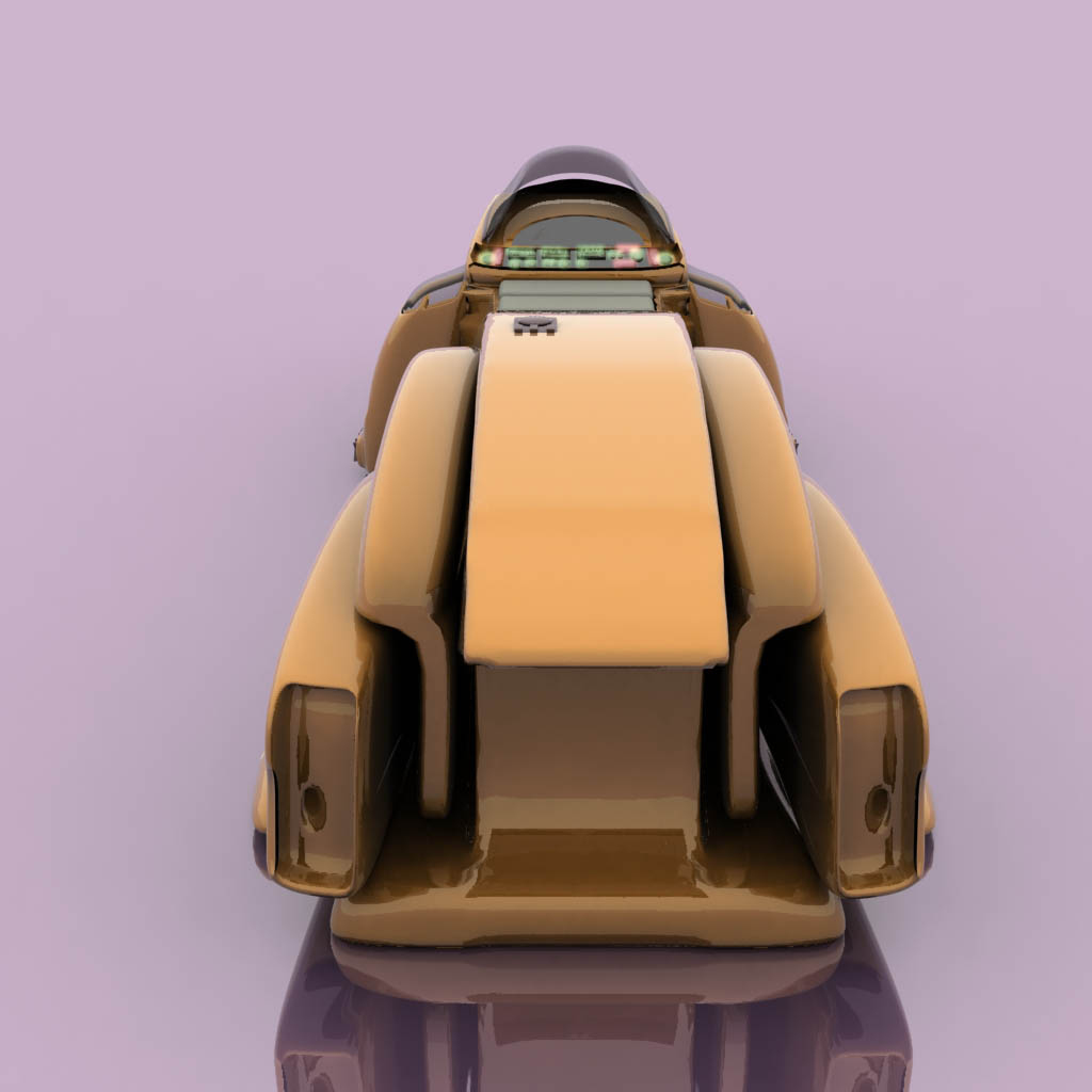 Hover Bike 3d Model