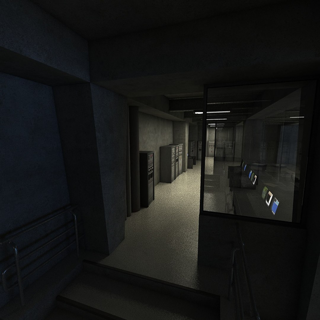 War operations control center 3D model - TurboSquid 1484472