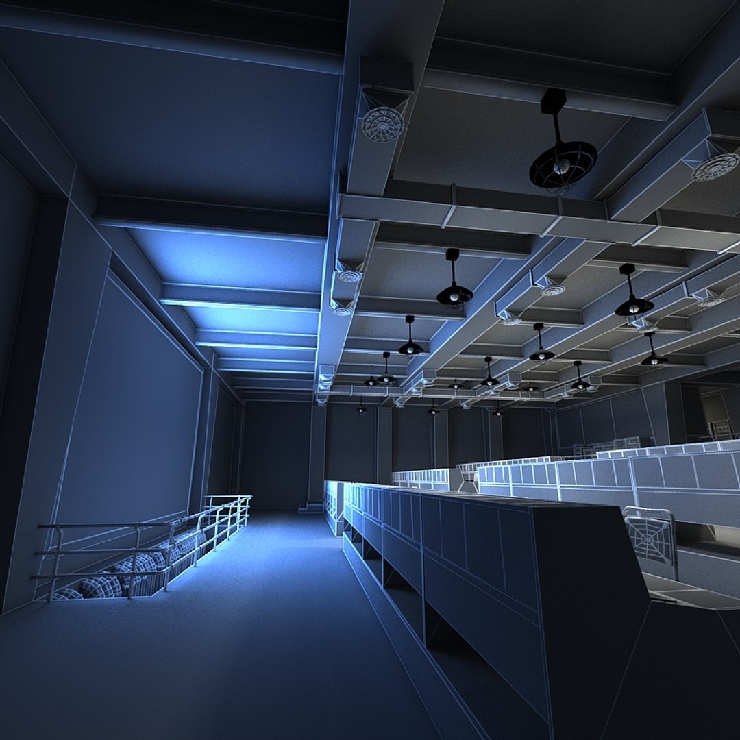 War operations control center 3D model - TurboSquid 1484472