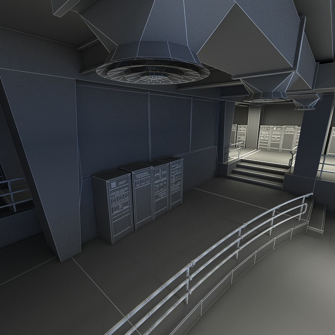 War operations control center 3D model - TurboSquid 1484472