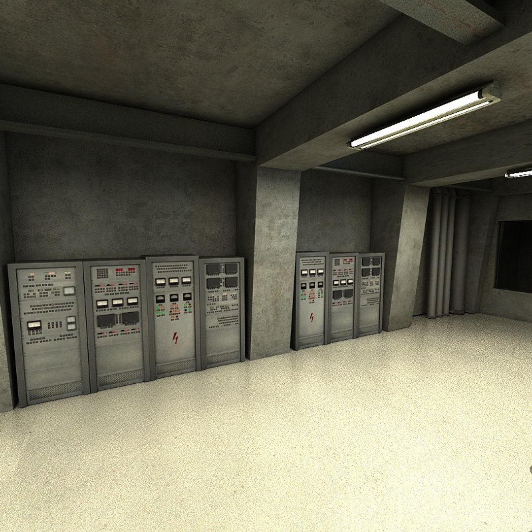 War operations control center 3D model - TurboSquid 1484472