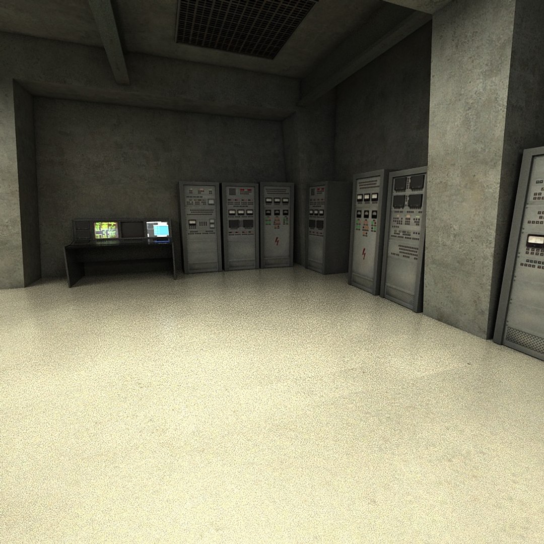 War operations control center 3D model - TurboSquid 1484472