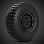 Humvee Wheel 3d Max