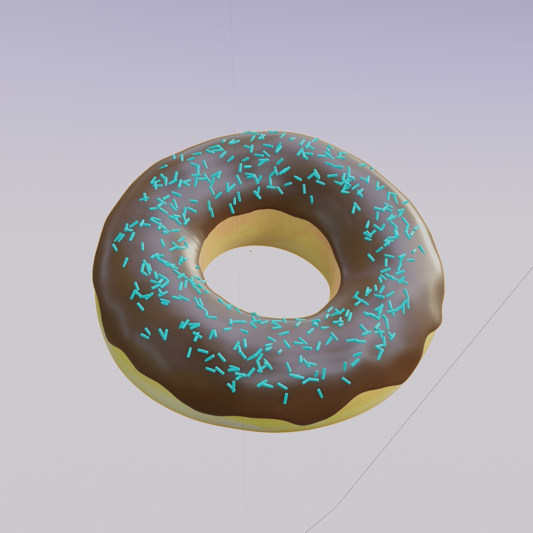 Doughnut 3D - TurboSquid 2021876
