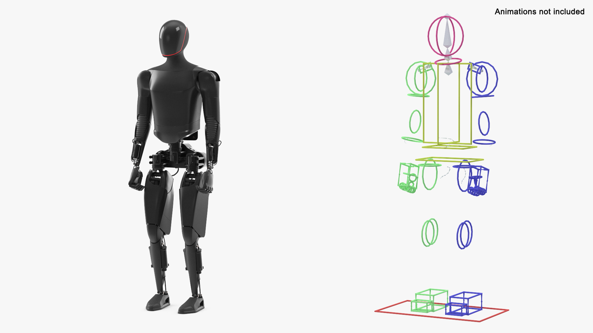 3D Model Humanoid Robot Rigged - TurboSquid 2438823