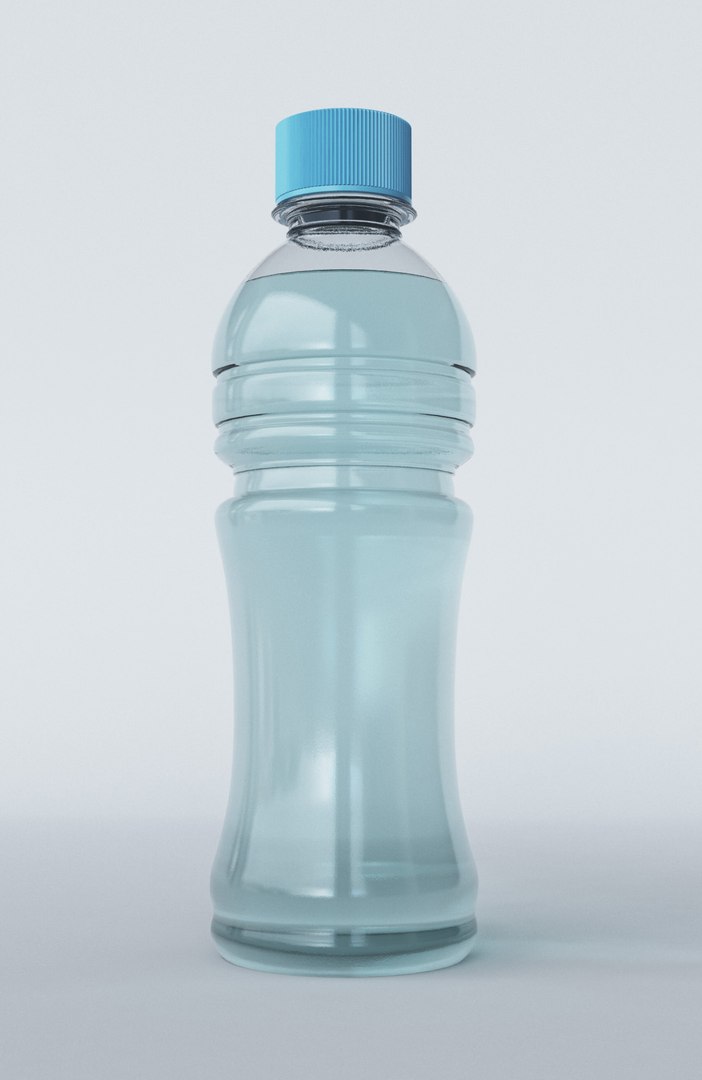 Free Water Bottle 3d Model