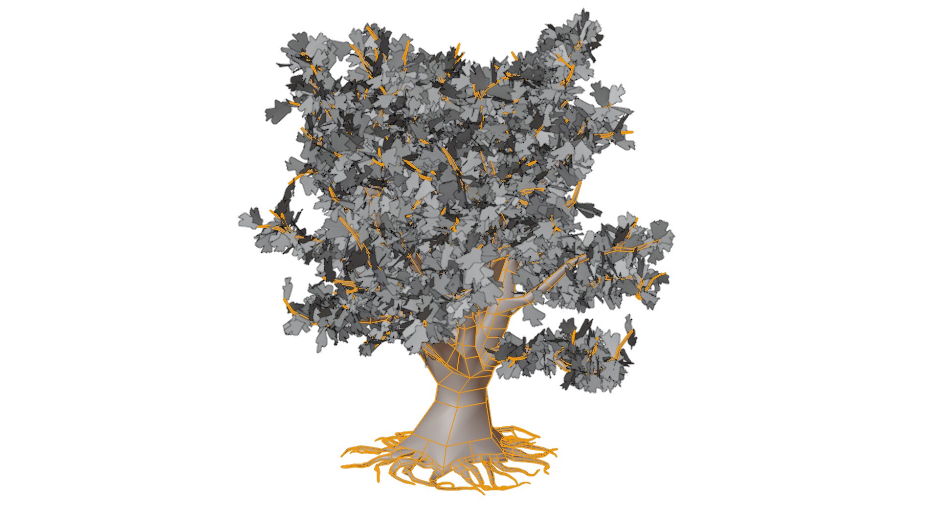 3D Oak Tree Live Model - TurboSquid 1710805