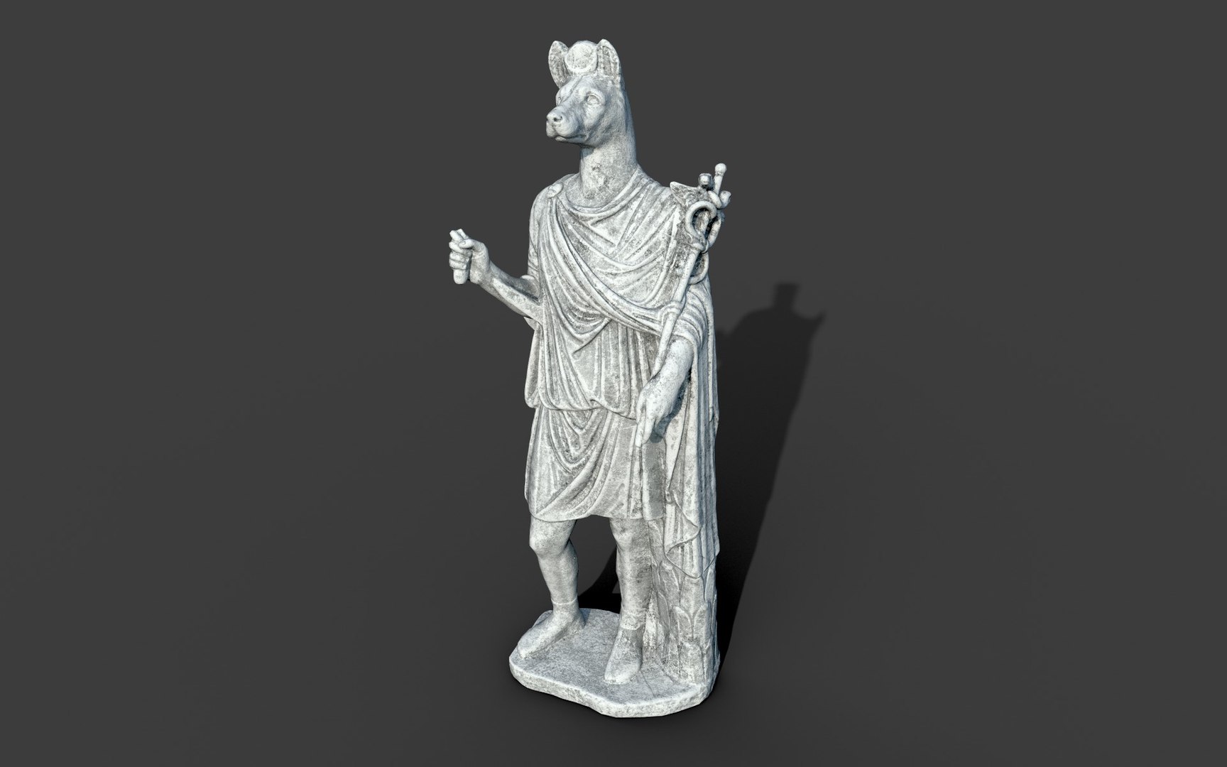 3D Hermanubis Statue Model - TurboSquid 1544840