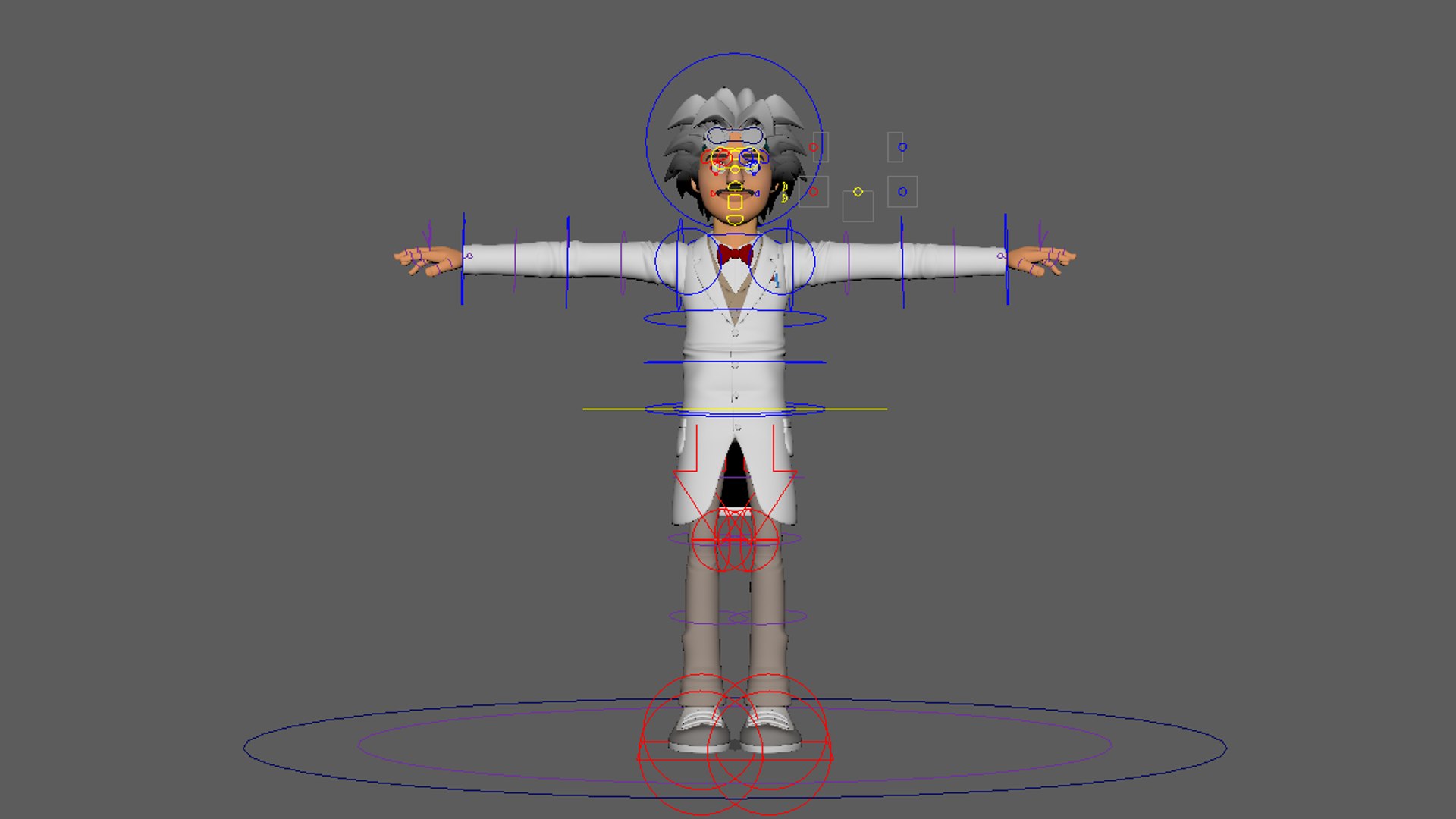 3D Professor Cartoon Model Model - TurboSquid 2207802