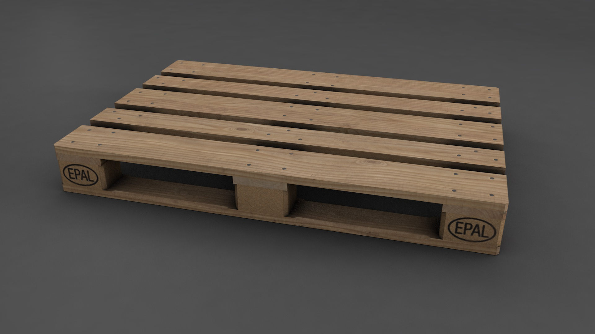 EPAL - Europallet 3D model - TurboSquid 1795656
