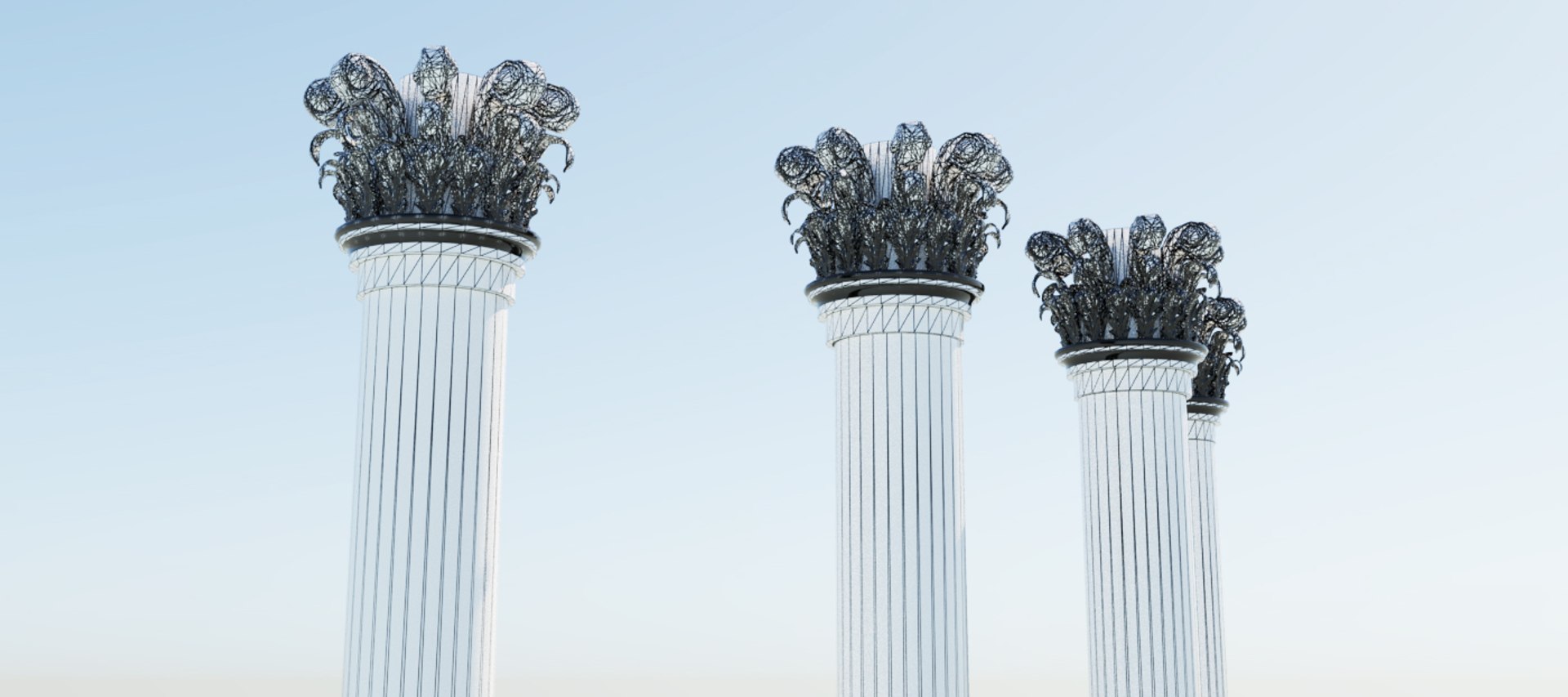 Column Crown 3D Model - TurboSquid 1608102