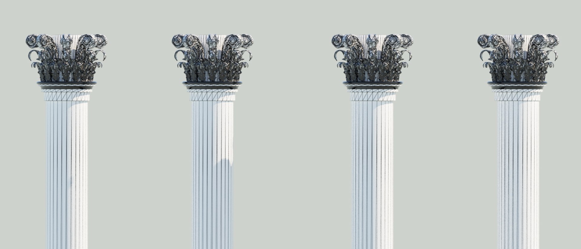 Column Crown 3D Model - TurboSquid 1608102