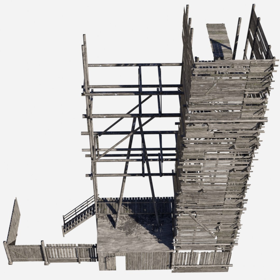 Scaffolding 3D - TurboSquid 1418997