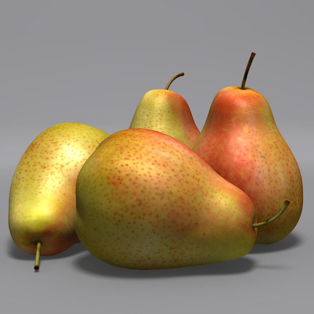 Pear 3d Model