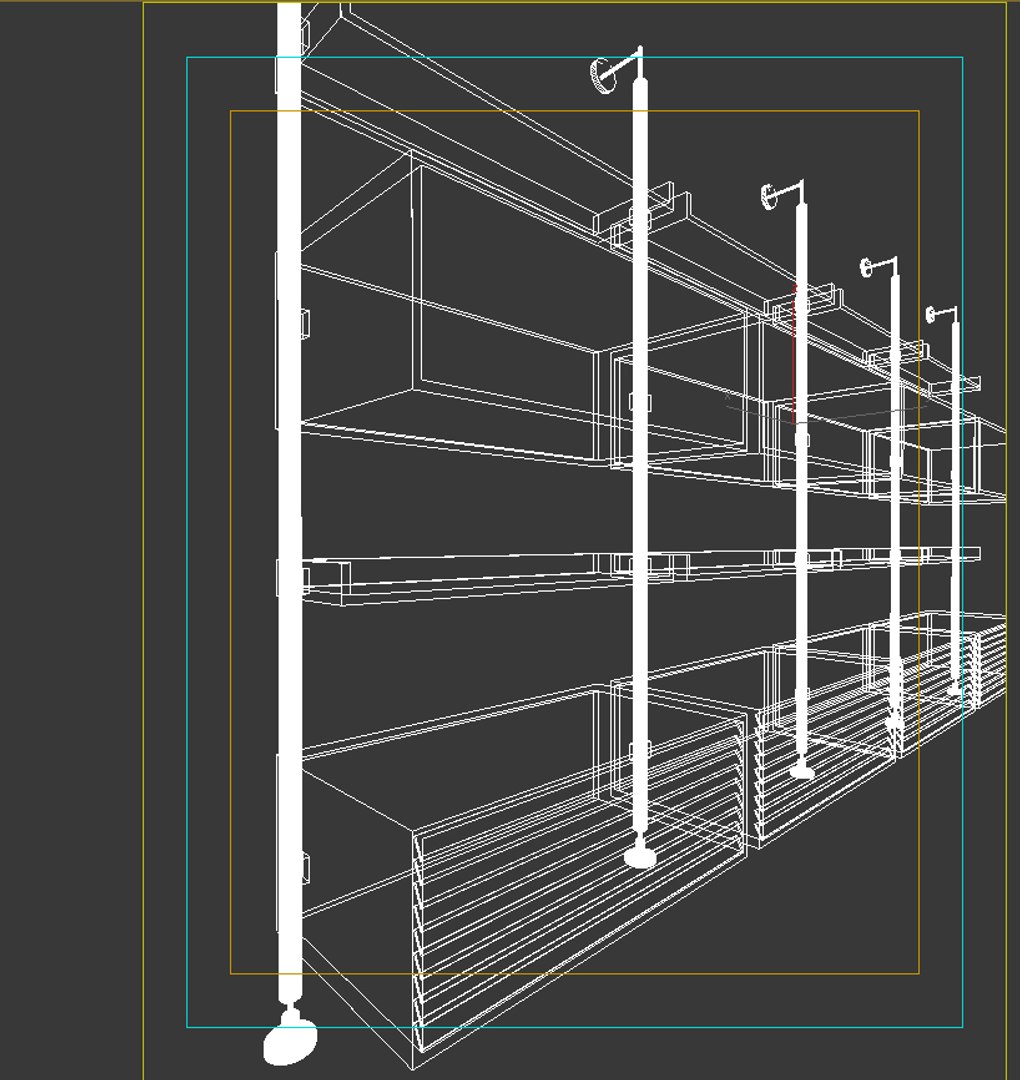 3D Model Porada Ubiqua Shelves - TurboSquid 1188167